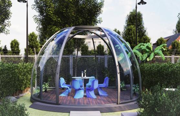 Litesort Restractable Dome Room