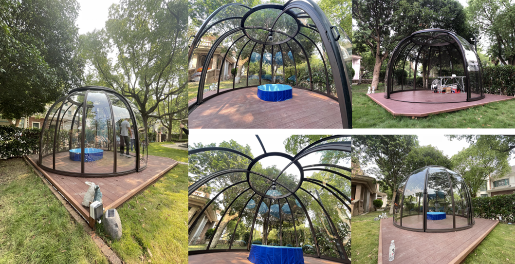 Litesort Restractable Dome Room